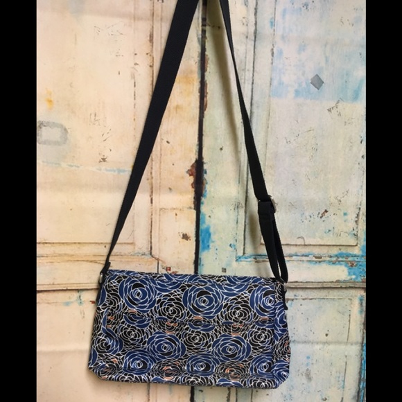 Kipling | Bags | Kipling Blue Navy Floral Bag Purse | Poshmark